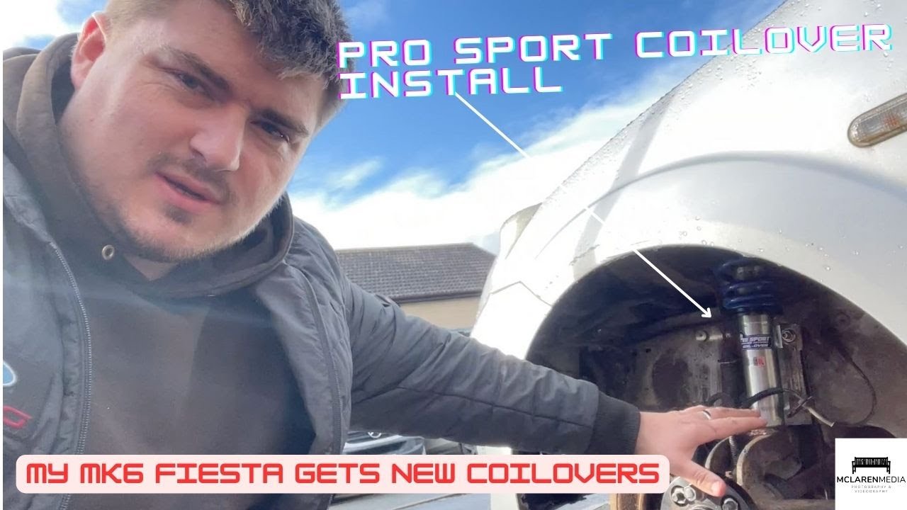 How To Install Fiesta Mk6 Coilovers - YouTube