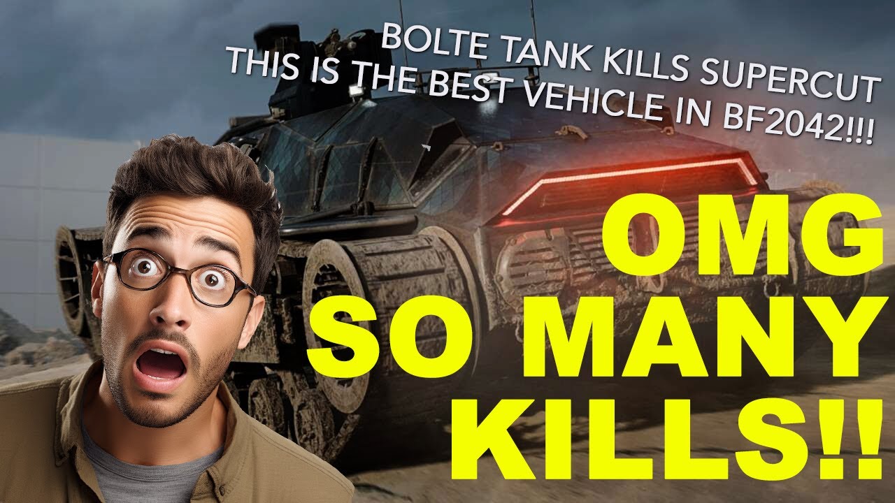 Battlefield 2042 - MC5 Bolte Tank KILLS SUPERCUT VIDEO - YouTube