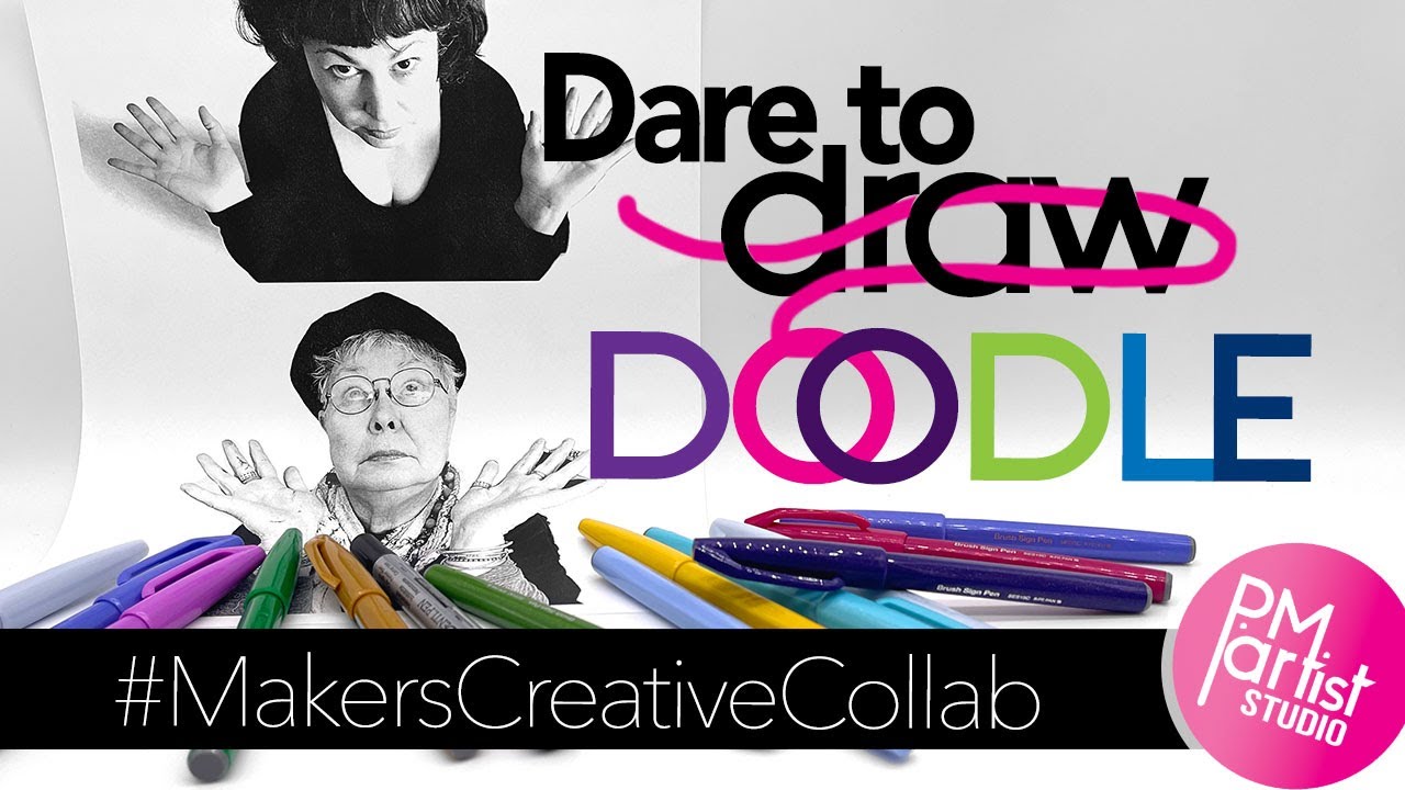 Dare to Draw the #MakersCreativeCollab December Challenge - YouTube