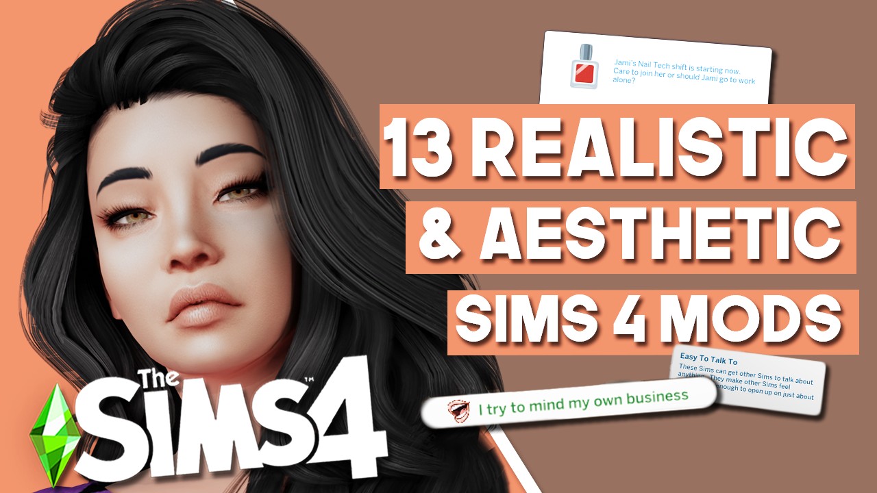 13 Sims 4 Mods For Realistic AeSthetic Gameplay Links YouTube