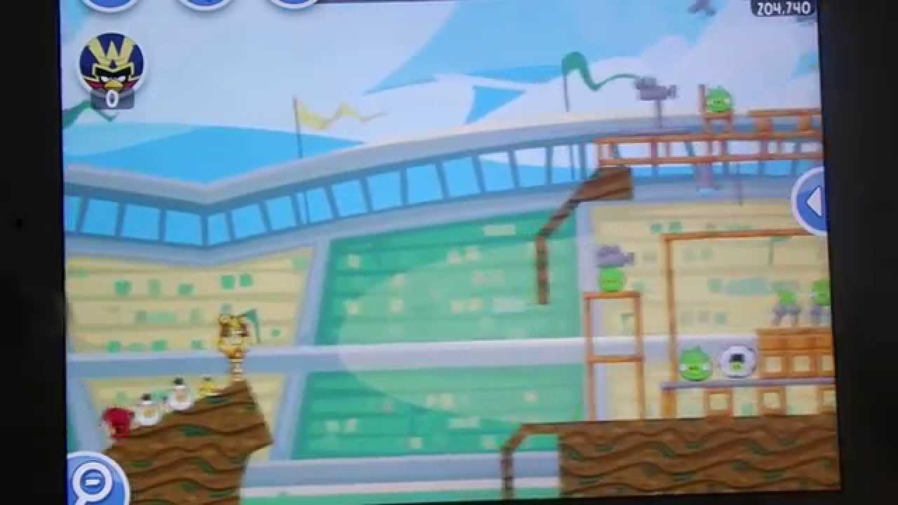 Angry Birds Friends NUGGET Level 3 Week 112 - YouTube