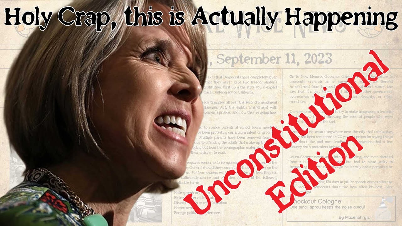 Holy Crap, This is Actually Happening — Unconstitutional Edition ...