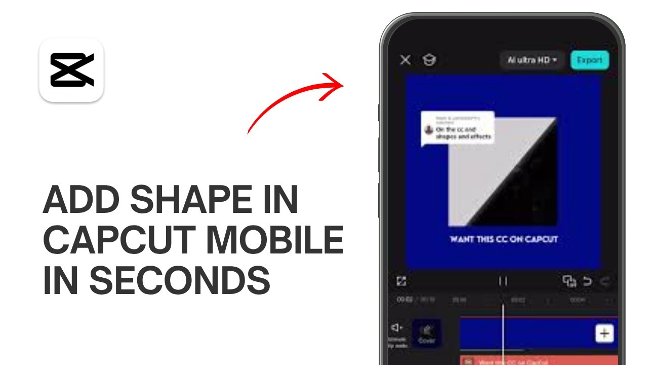 How to Add Shape in CapCut Mobile in Seconds - YouTube
