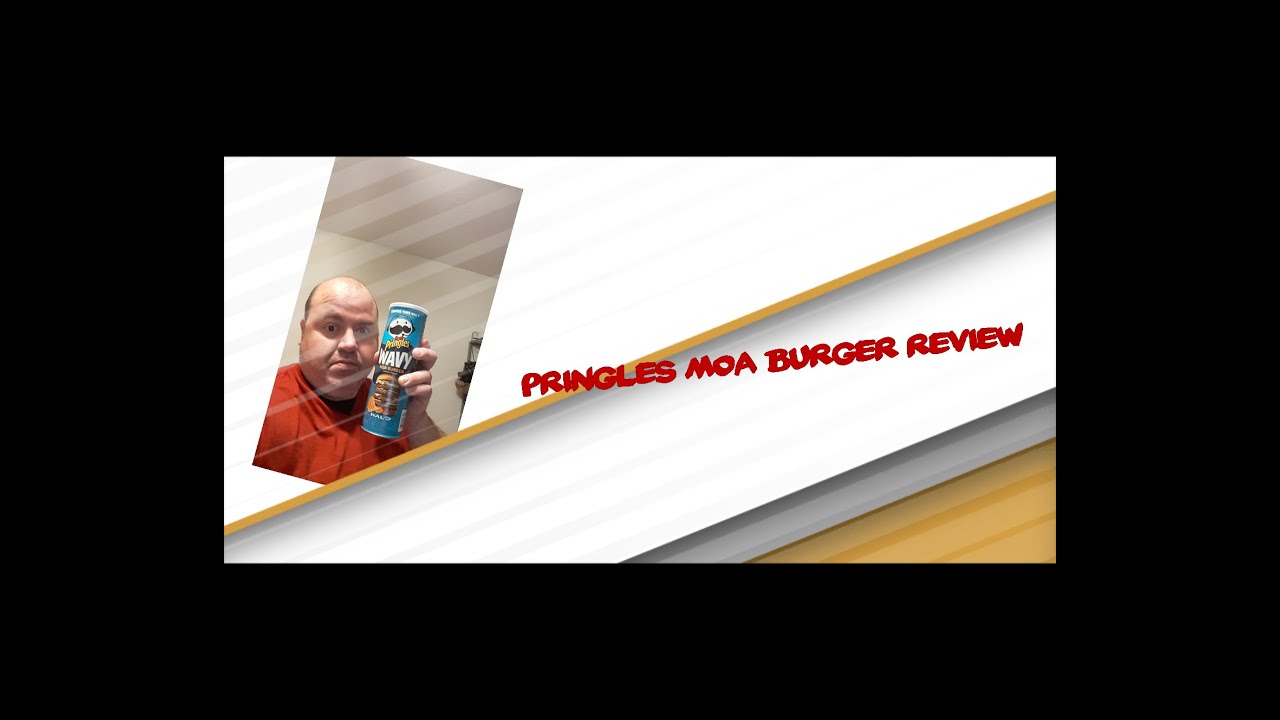 Pringles Moa Burger Review. Limited Time Only Halo edition. - YouTube