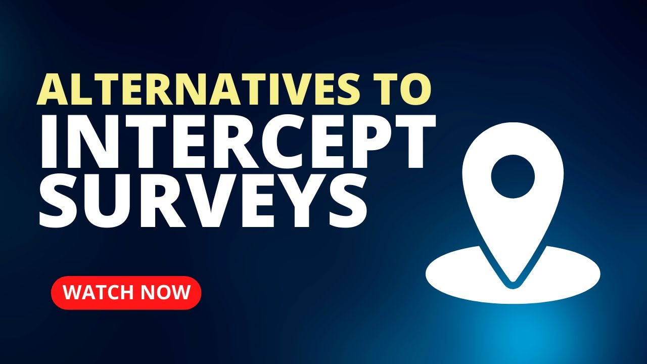 Intercept Survey Alternatives to Consider - YouTube