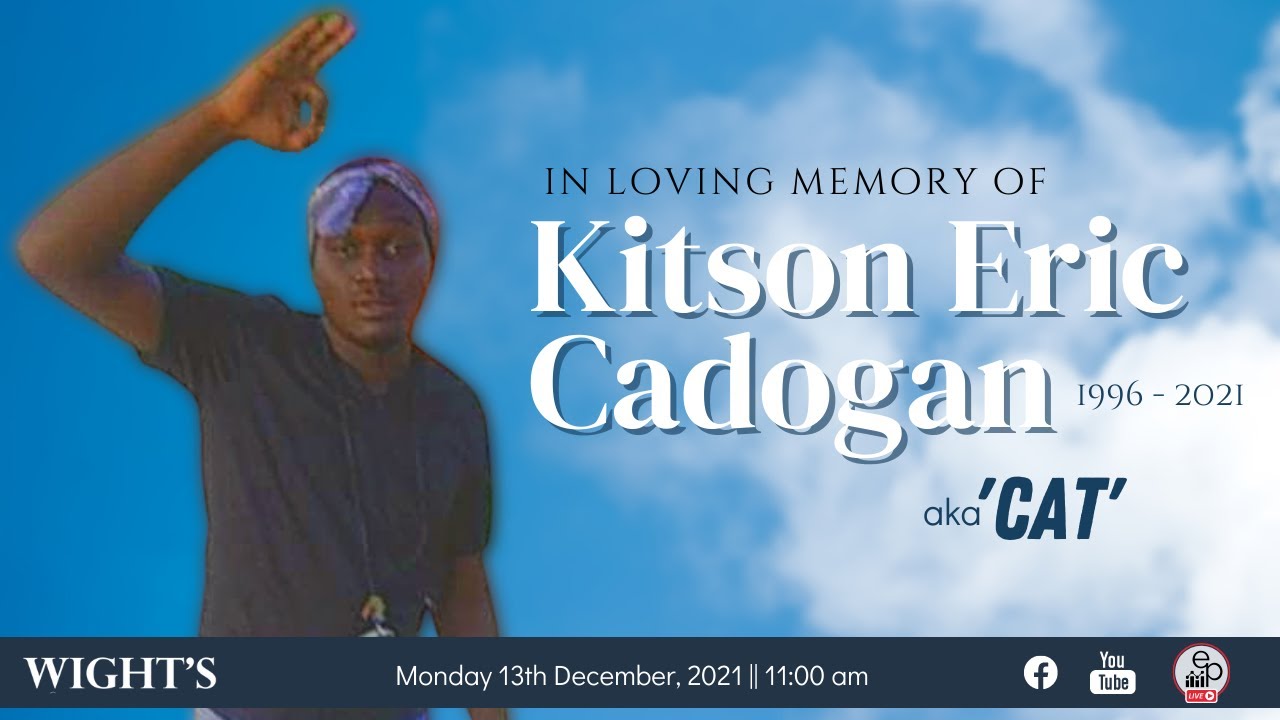 In loving memory of Kitson Eric Cadogan aka 'CAT' - YouTube