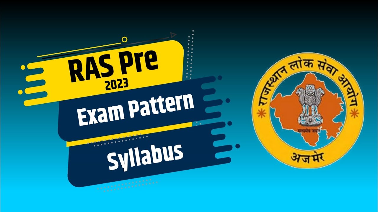 RAS Pre Syllabus 2023 | ras syllabus 2023 | ras exam pattern 2023 | ras ...