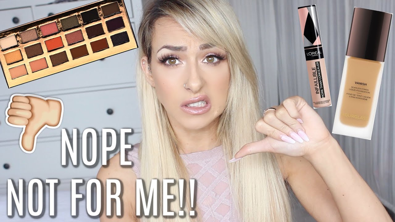 DISAPPOINTING PRODUCTS april 2019 | PRODUCTS THAT I DONT LIKE - YouTube