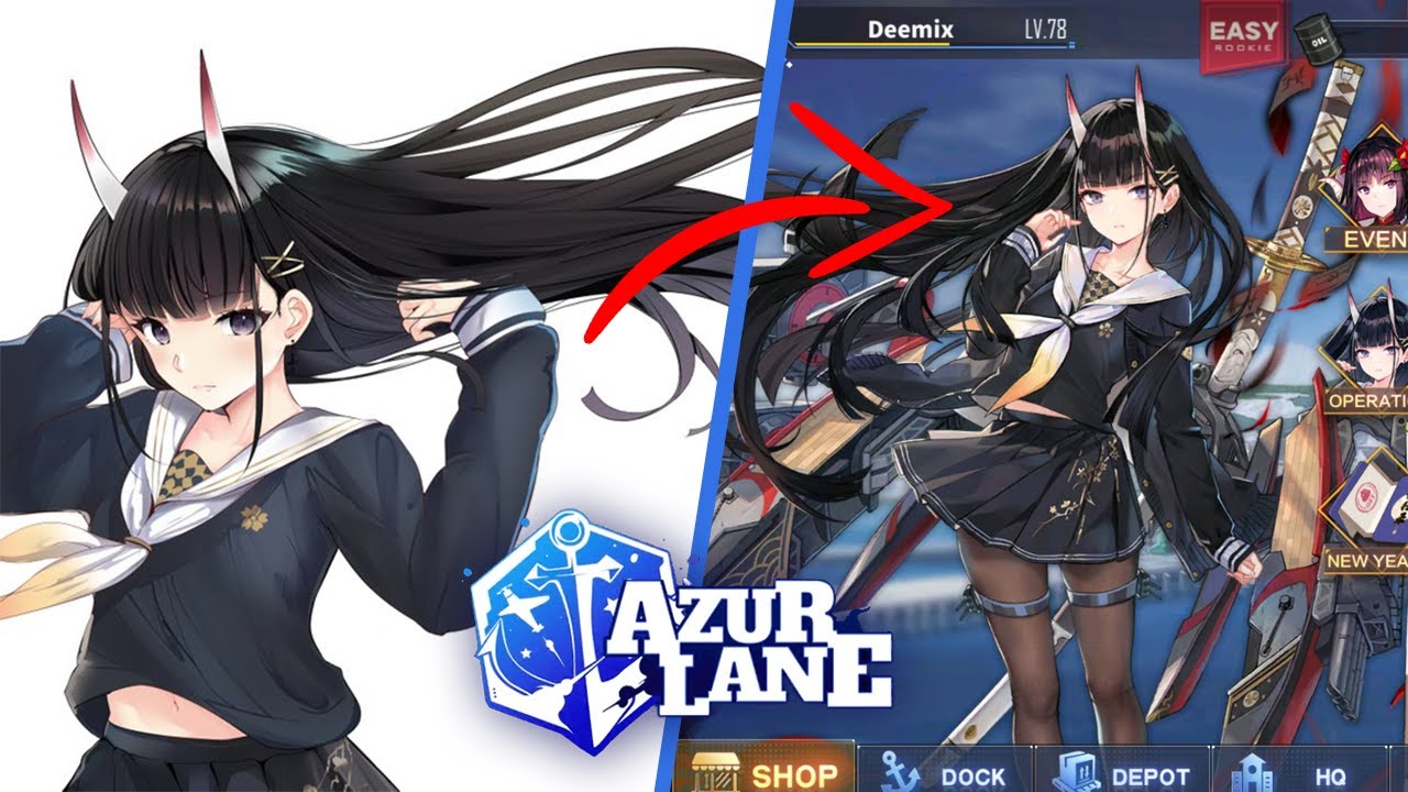 AZUR LANE SWIRLING CHERRY BLOSSOMS EVENT.EXE - YouTube