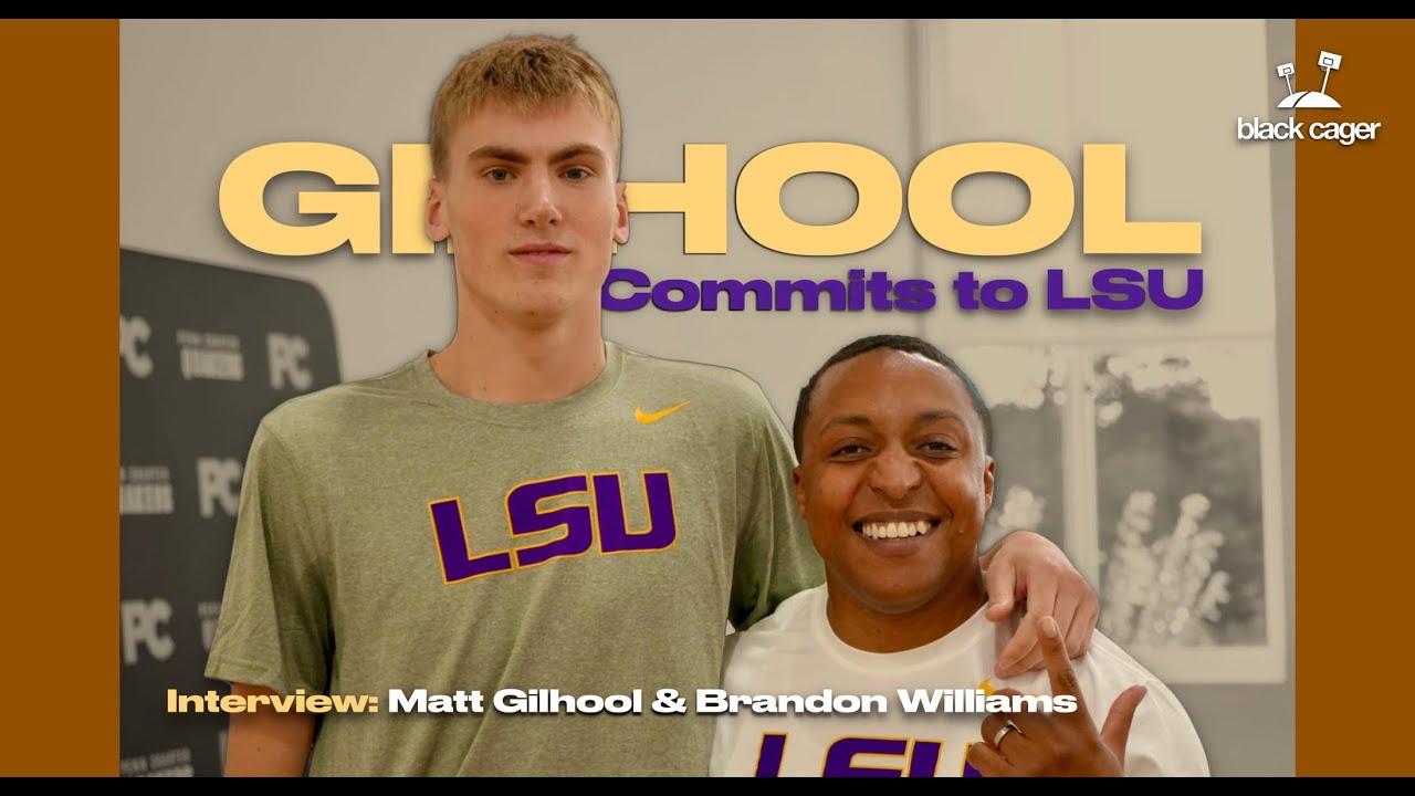 LSU Commit Matt Gilhool and Coach Brandon Williams - YouTube