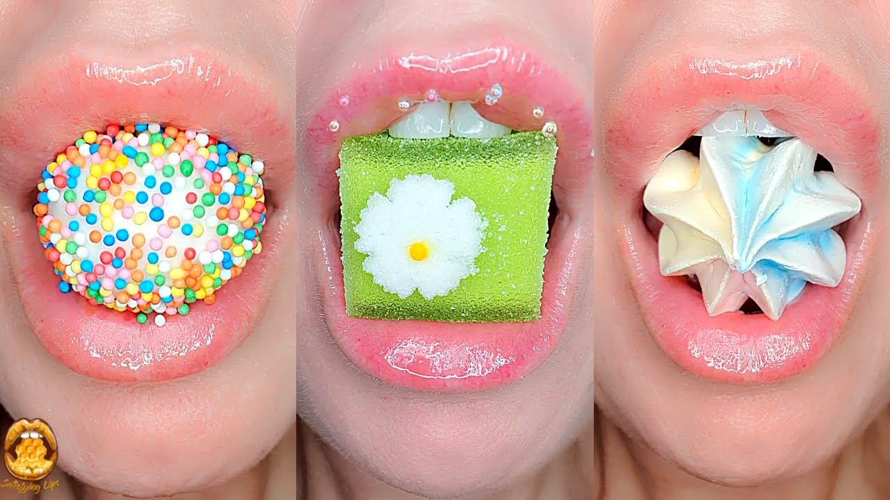 How To Eat 53 Foods In 2 Minutes! ASMR Satisfying Emoji Food Challenge ...