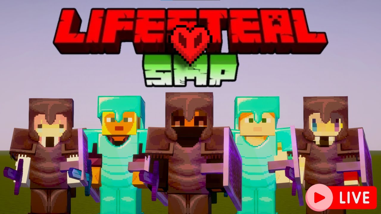 MINECRAFT LIVE || LAUNCHING NEW LIFESTEAL SMP IN VOID NETWORK SEASON ...