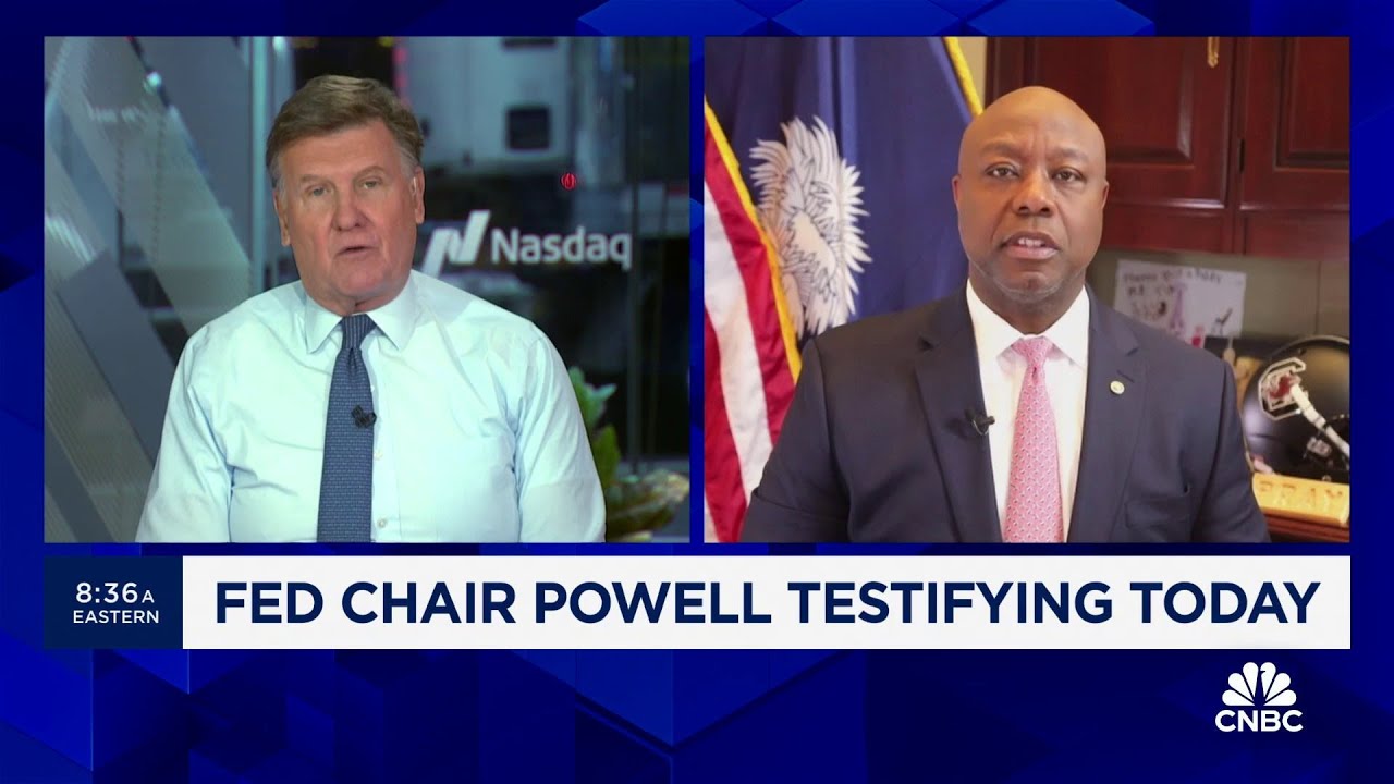 Sen. Tim Scott: Most important consideration for Fed Chair Powell ...