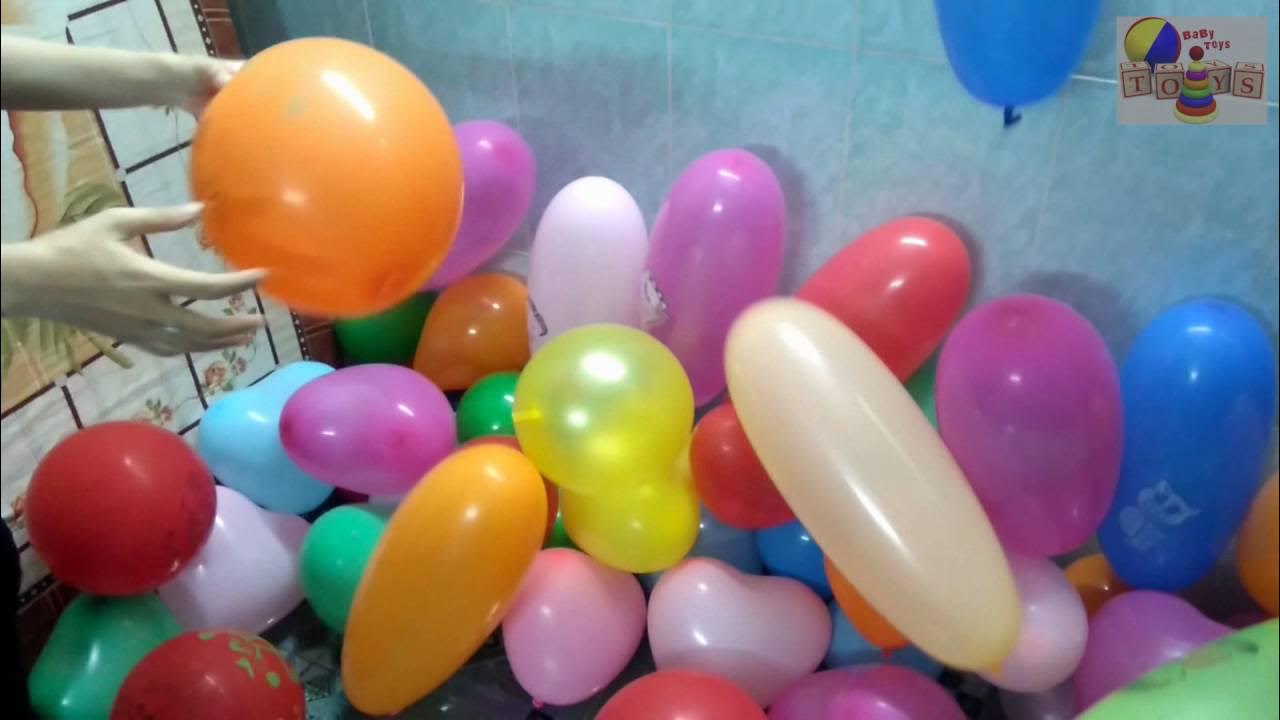 "The Balloons Popping Show" for LEARNING COLORS - Children's ...