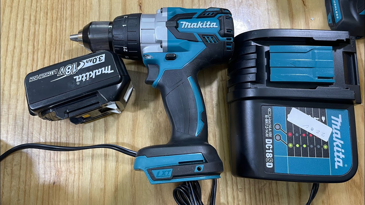 Makita XPH07 | máy khoan pin XPH 07 Mỹ về pin 18v sạc giá 4tr6 bộ Lh ...