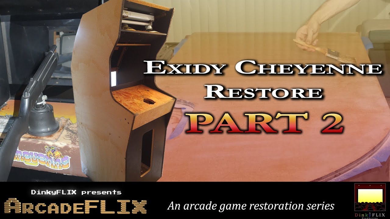 Exidy Cheyenne Arcade Game Restoration - Part 2 - YouTube