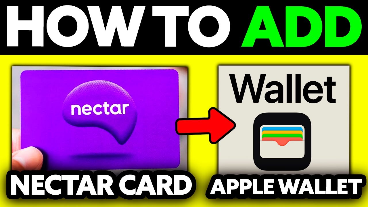How To Add a Nectar Card to Apple Wallet (2025) - YouTube