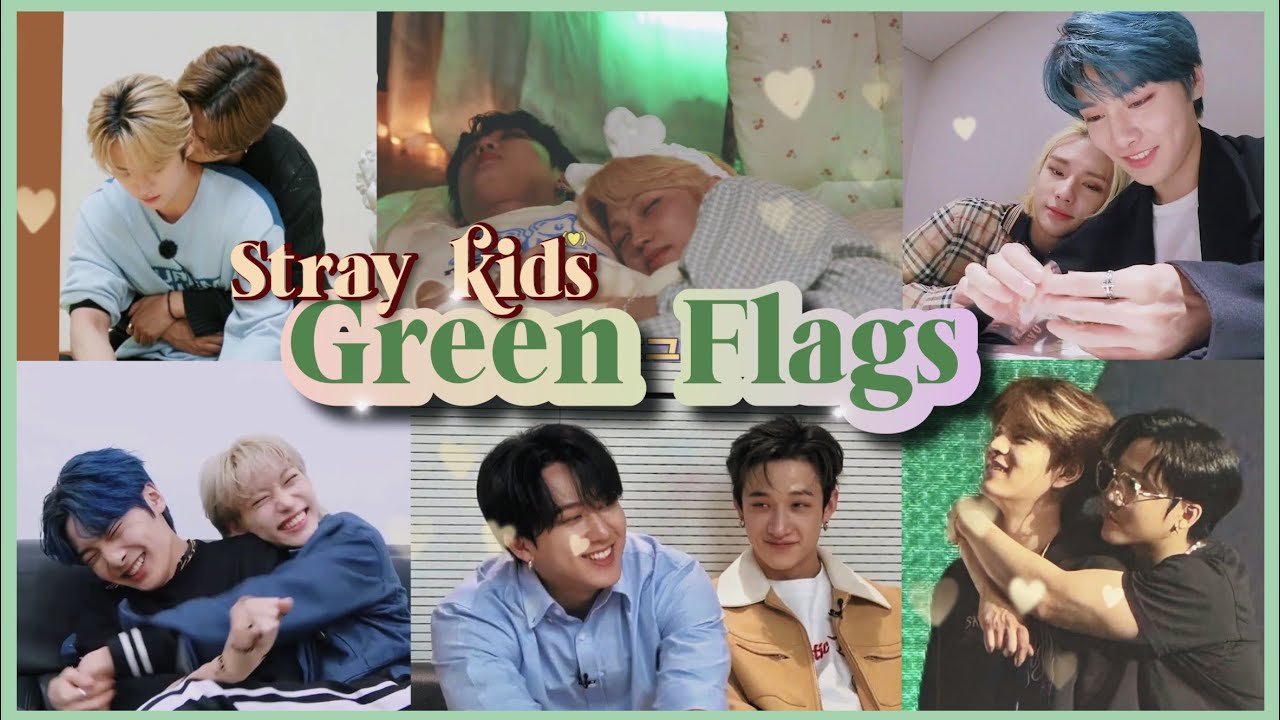Stray Kids representing green flags aka rising my standards - YouTube