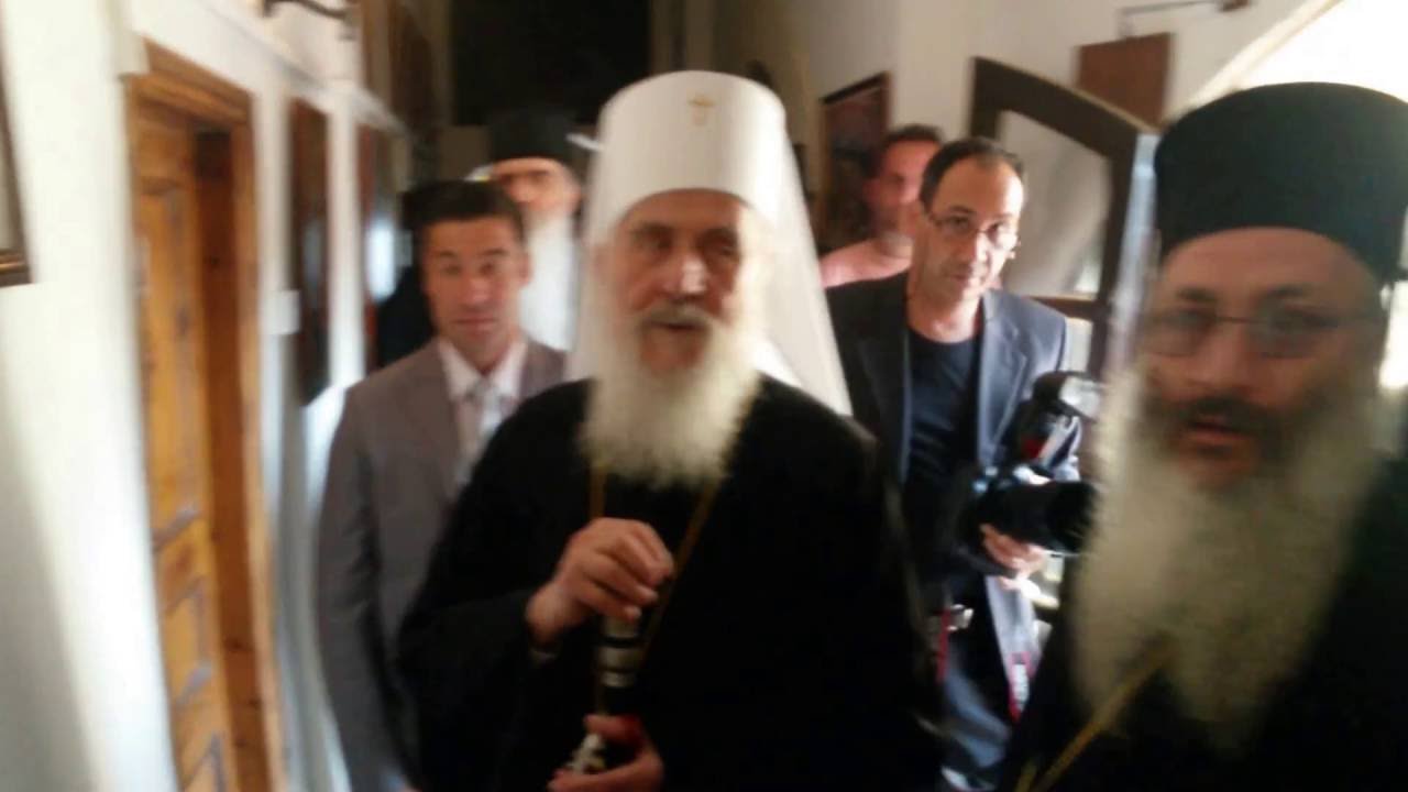 Α΄. Η Ι. Μ. ΣΤΑΥΡΟΒΟΥΝΙΟΥ ΥΠΟΔΕΧΘΗΚΕ ΤΟΝ ΠΑΤΡΙΑΡΧΗΝ ΤΗΣ ΣΕΡΒΙΑΣ - YouTube