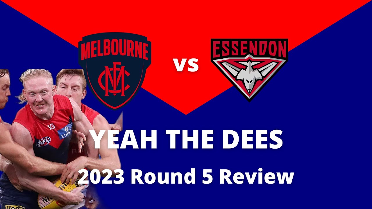 2023 Round 5 Review Melbourne Vs Essendon - YouTube