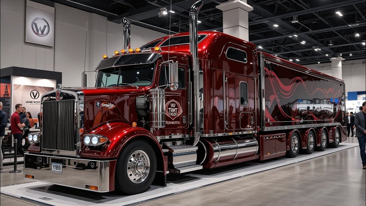 The All-New Kenworth Motorhome: Luxury RV Built on a Trucking Beast ...