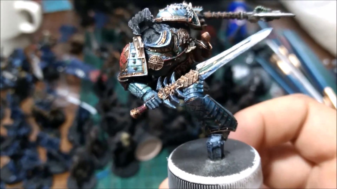 How to paint Leman Russ Primarch of the Space Wolves (edited) - YouTube
