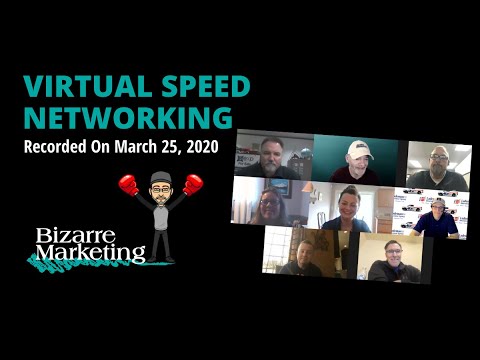 Virtual Speed Networking March 25 2020 - YouTube