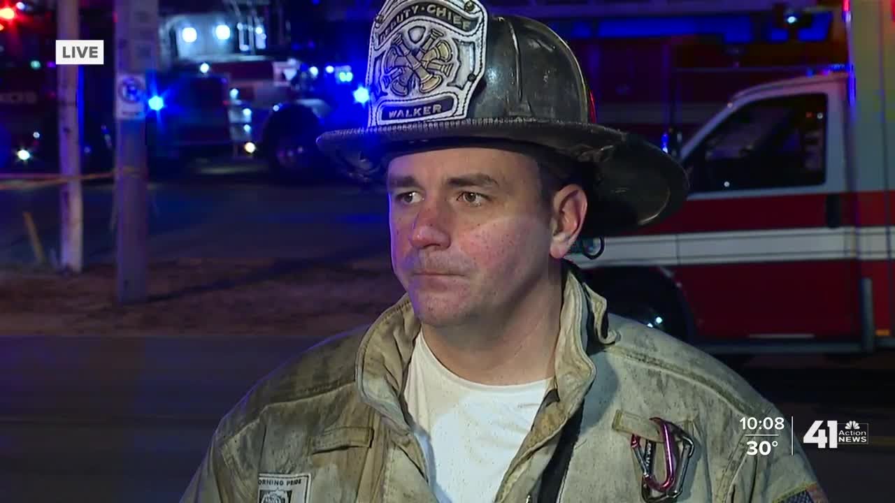 KCFD provides update on apartment fire - YouTube