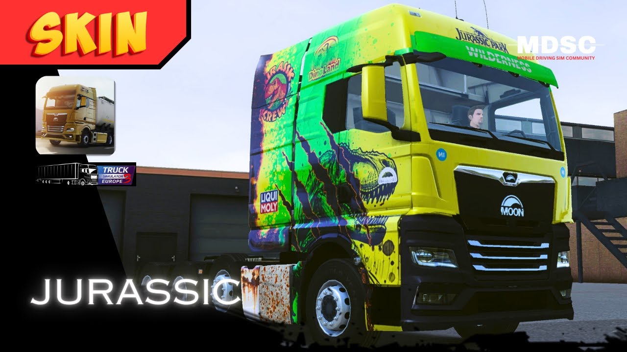 JURASSIC: Moon Skin - Truckers of Europe 3 | MDSC Exclusive - YouTube