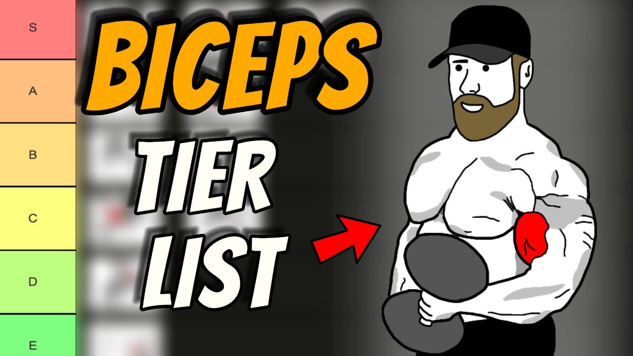 Biceps Exercises Tier List: Full Ranking - YouTube