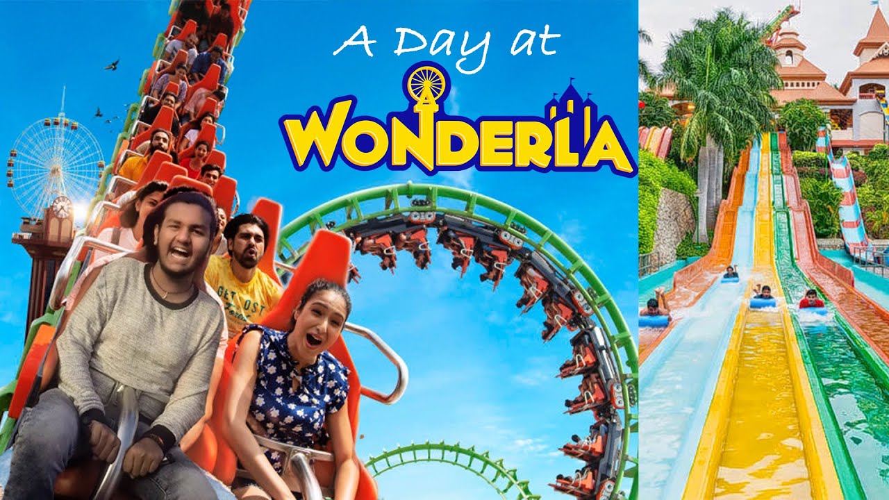 Wonderla Amusement Park Bangalore || Water Rides | Wave Pool | Rain ...