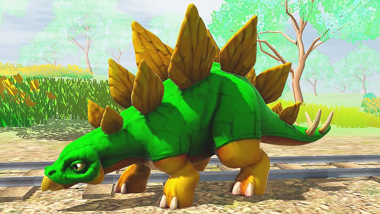 Stegosaurus Simulator - Jurassic Dinosaurs 3D | Eftsei Gaming - YouTube