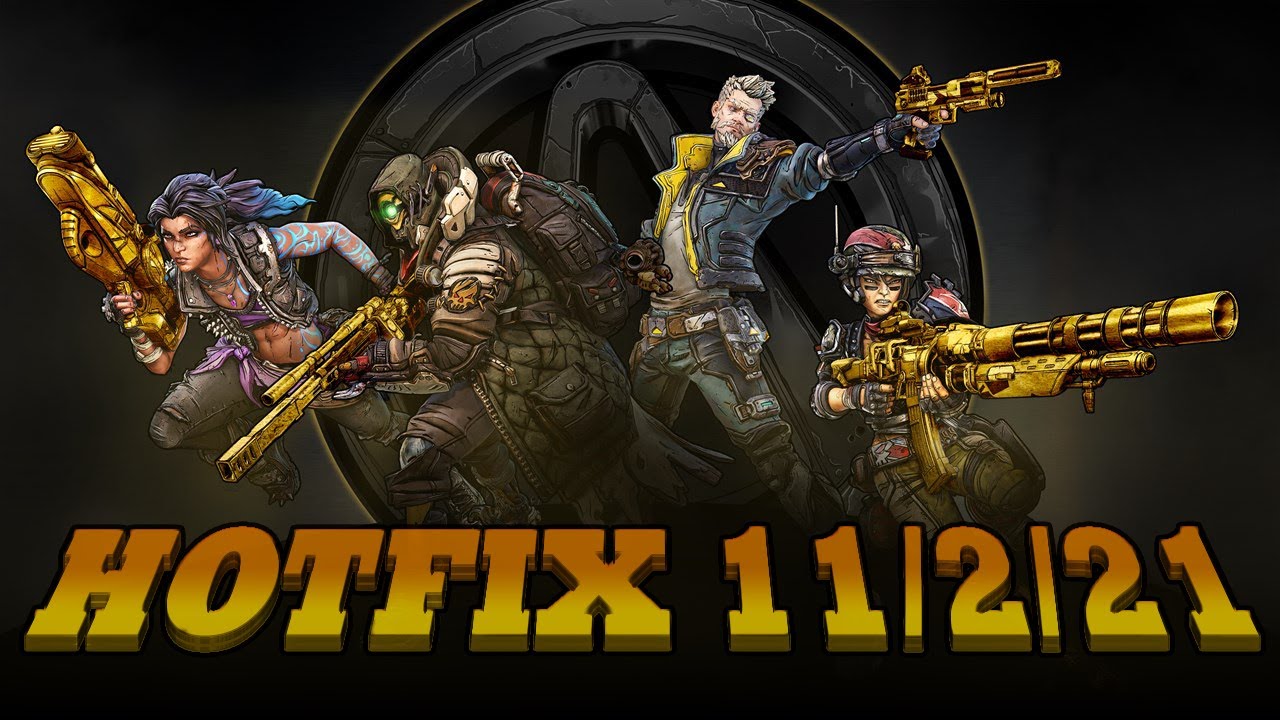BORDERLANDS 3 HOTFIX 11/02 -EVENTO BROKEN HEARTS DAY + BUFFS!!! - YouTube