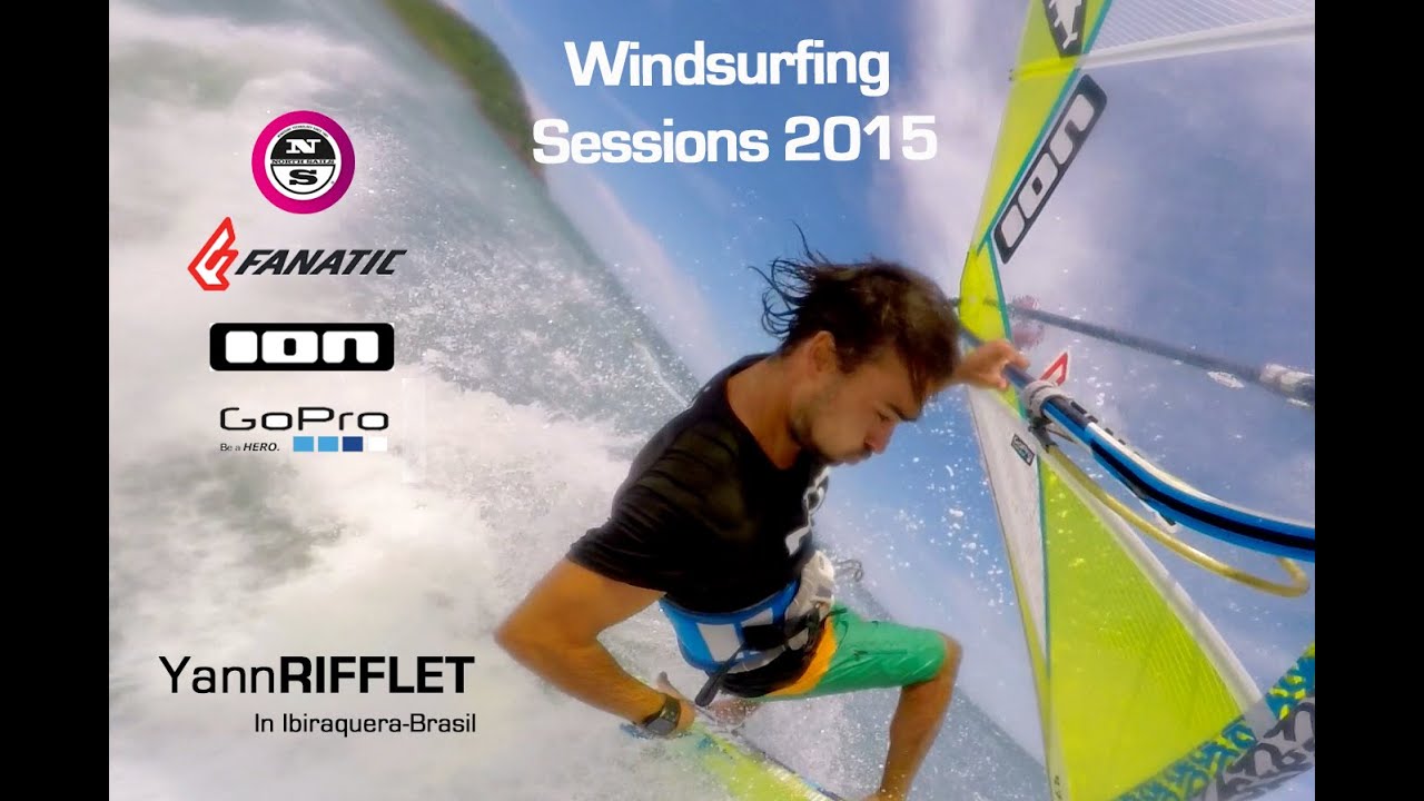 Windsurfing sessions 2015 - YouTube