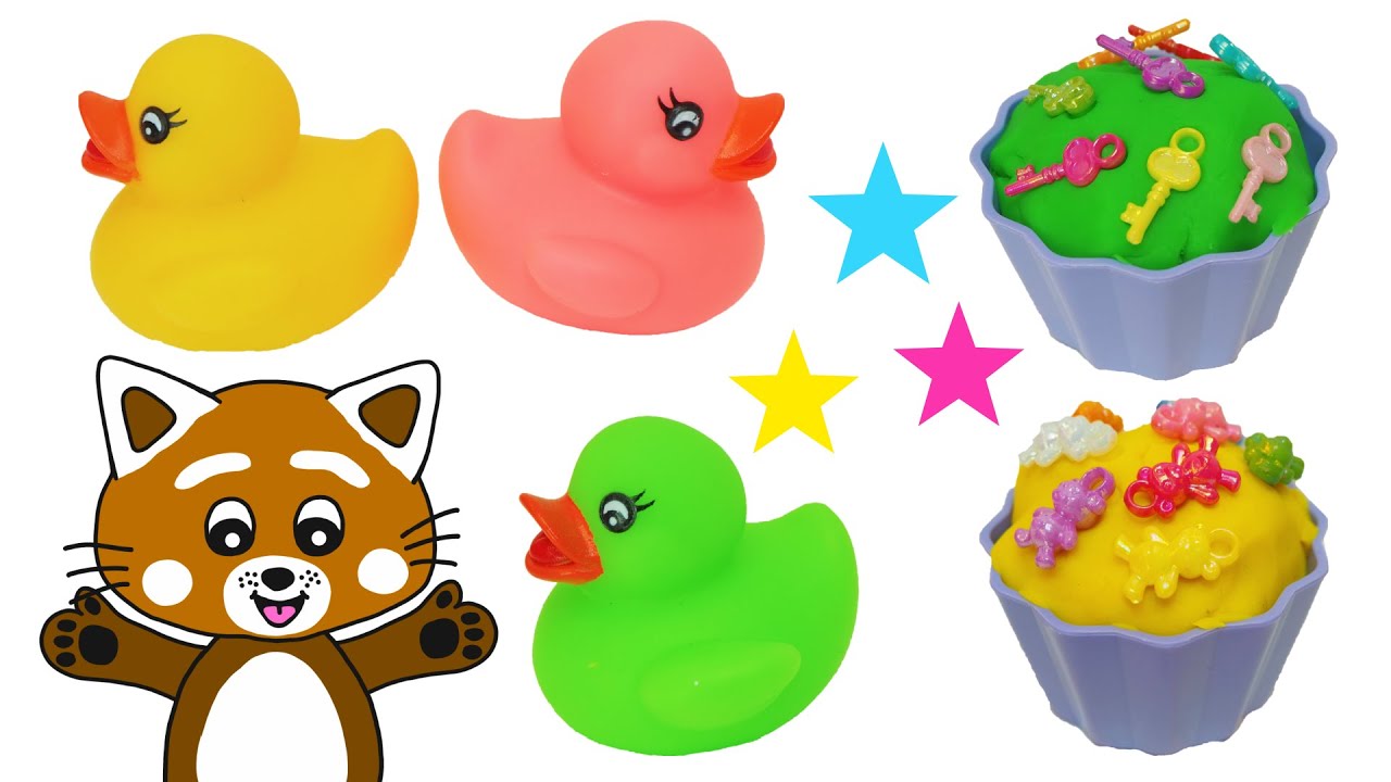 Pukkins gör roliga muffins - Lek och lär dig färger med Pukkins - Lek ...