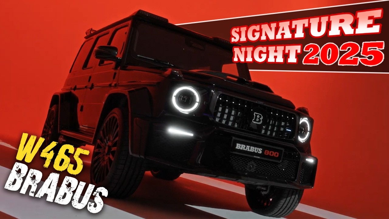 Brabus Signature Night 2025: Unveiling the Ultimate G-Class ...
