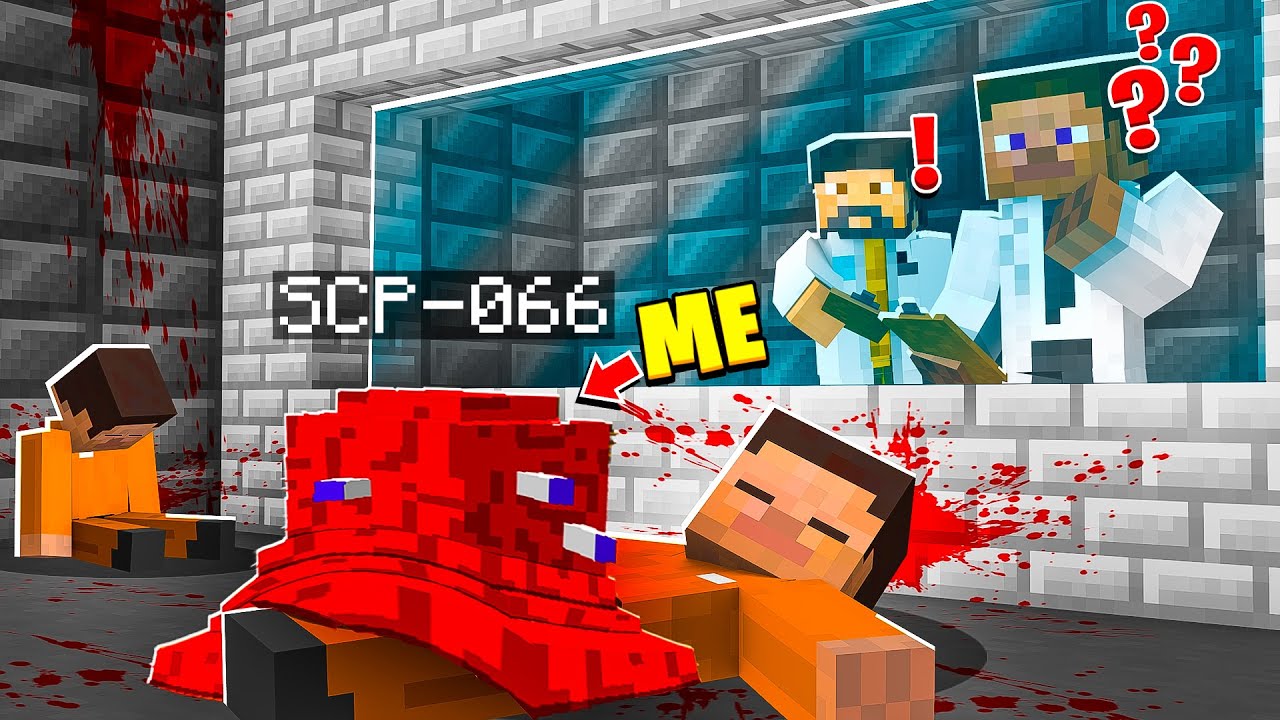 I Became SCP-066 in MINECRAFT! - Minecraft Trolling Video - YouTube