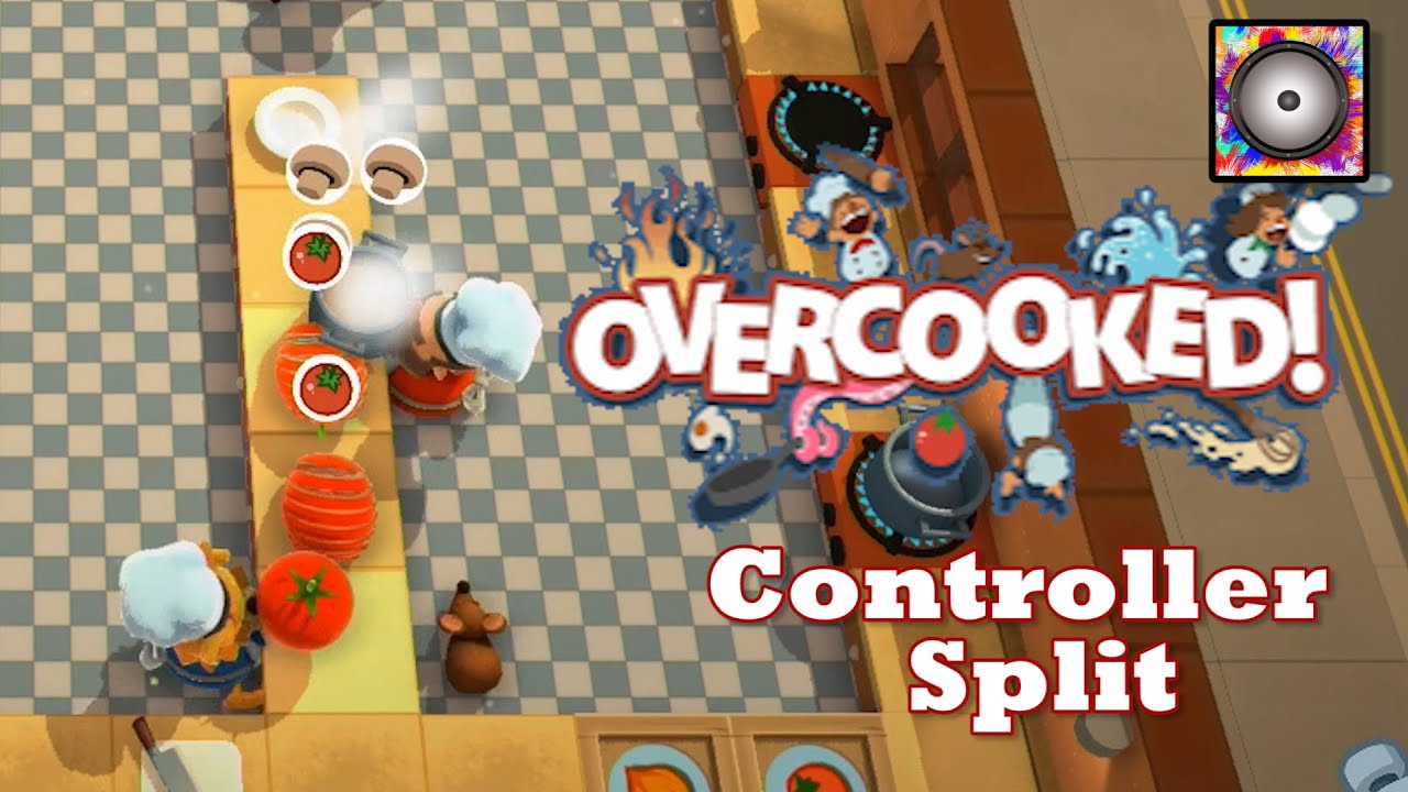 Let's Play Overcooked - Controller Split + Rats = Chaos - YouTube