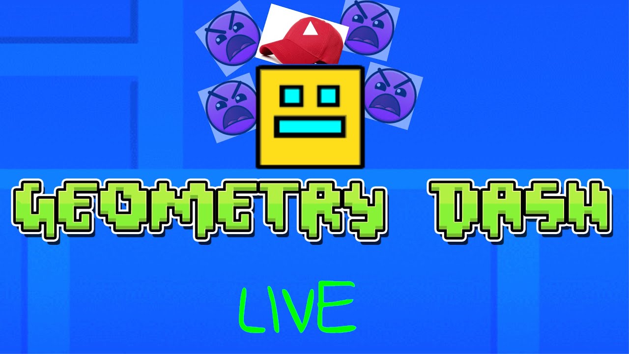 Geometry dash live Beating robtop lvls (no lvl request) - YouTube