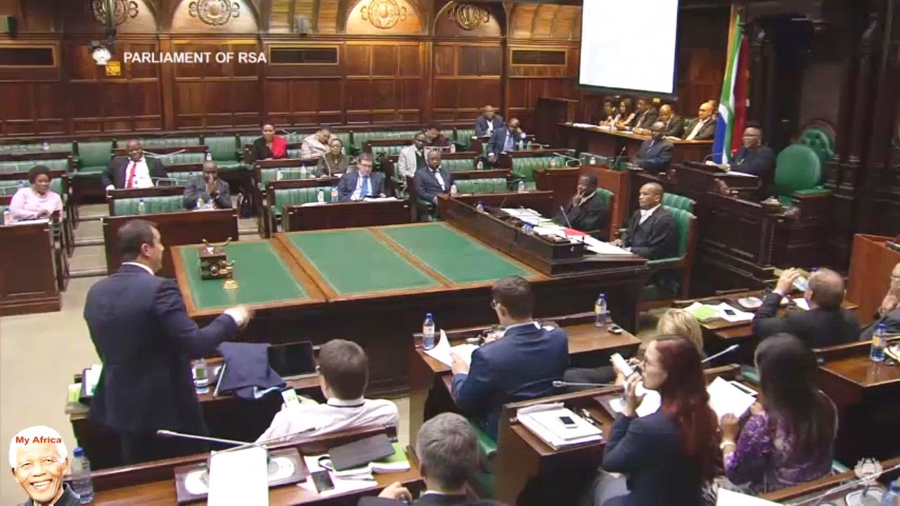Funny Parliament - ANC vs DA And EFF - YouTube