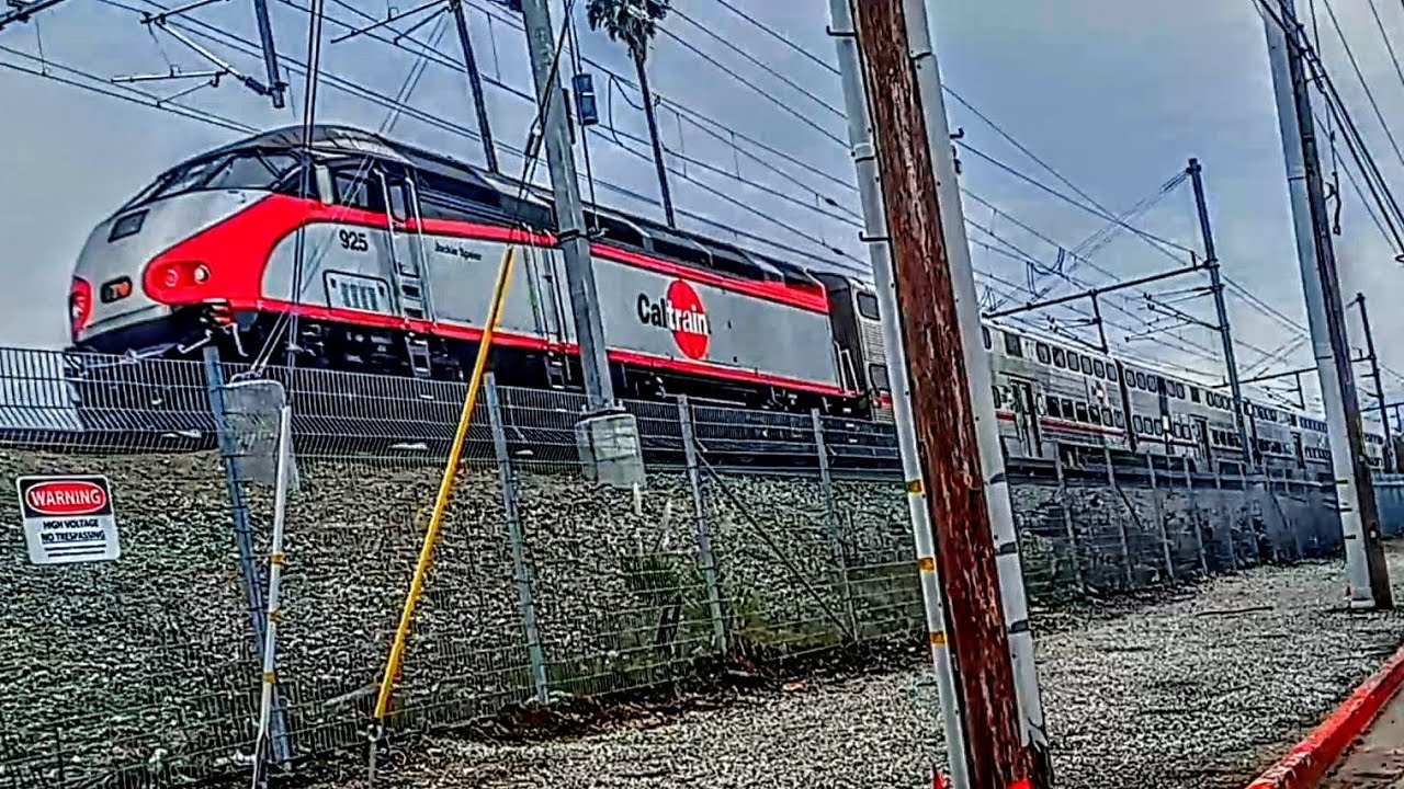 Railfanning on caltrain in the peninsula in January 2024 FT: JPBX 925 ...