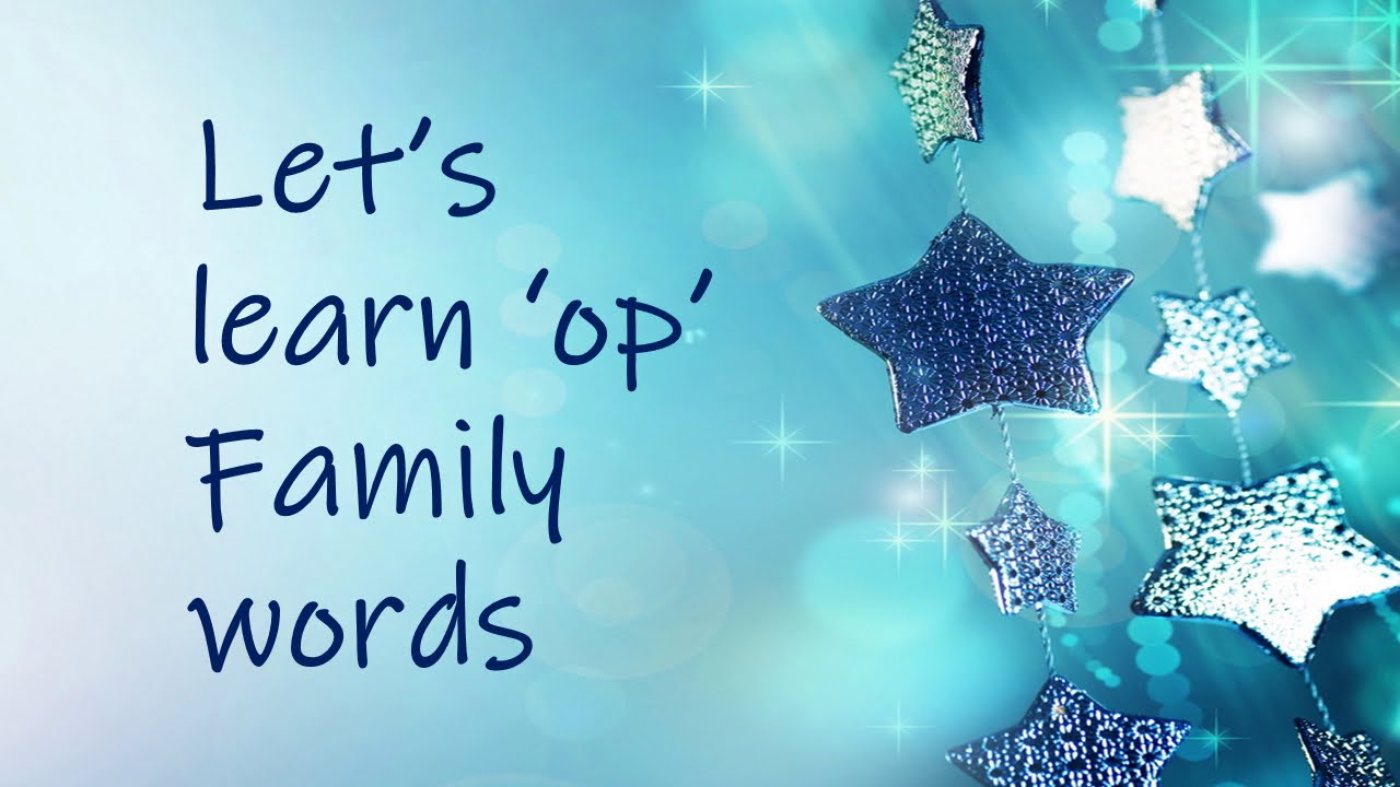 Word Family 'op' Story | op word family | Story PPT | The Learning Yarn ...