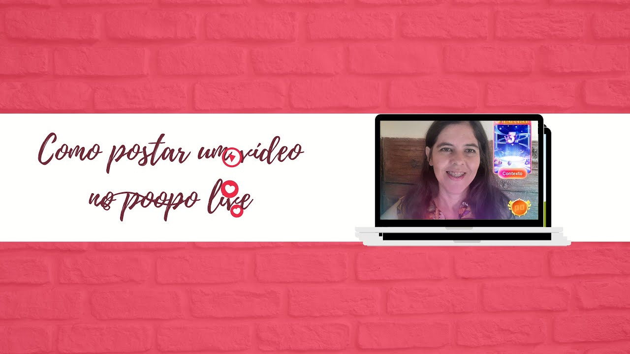 Como postar um vídeo no poopo live para promoção - YouTube