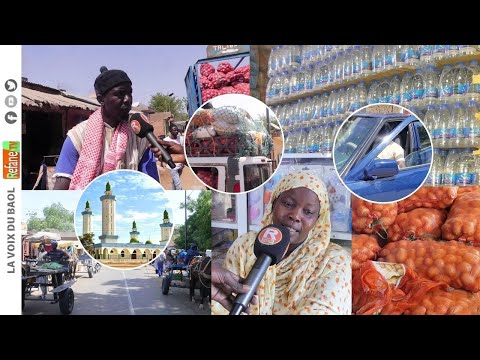 Magal de Touba Refane 2025: Reportage au Marché Central de Refane