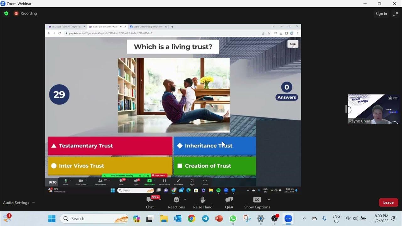Paper 1 RES Exam Zoom Online Revision Recording - 2nd Nov 2023 (Free RES revisions) #RES # ...