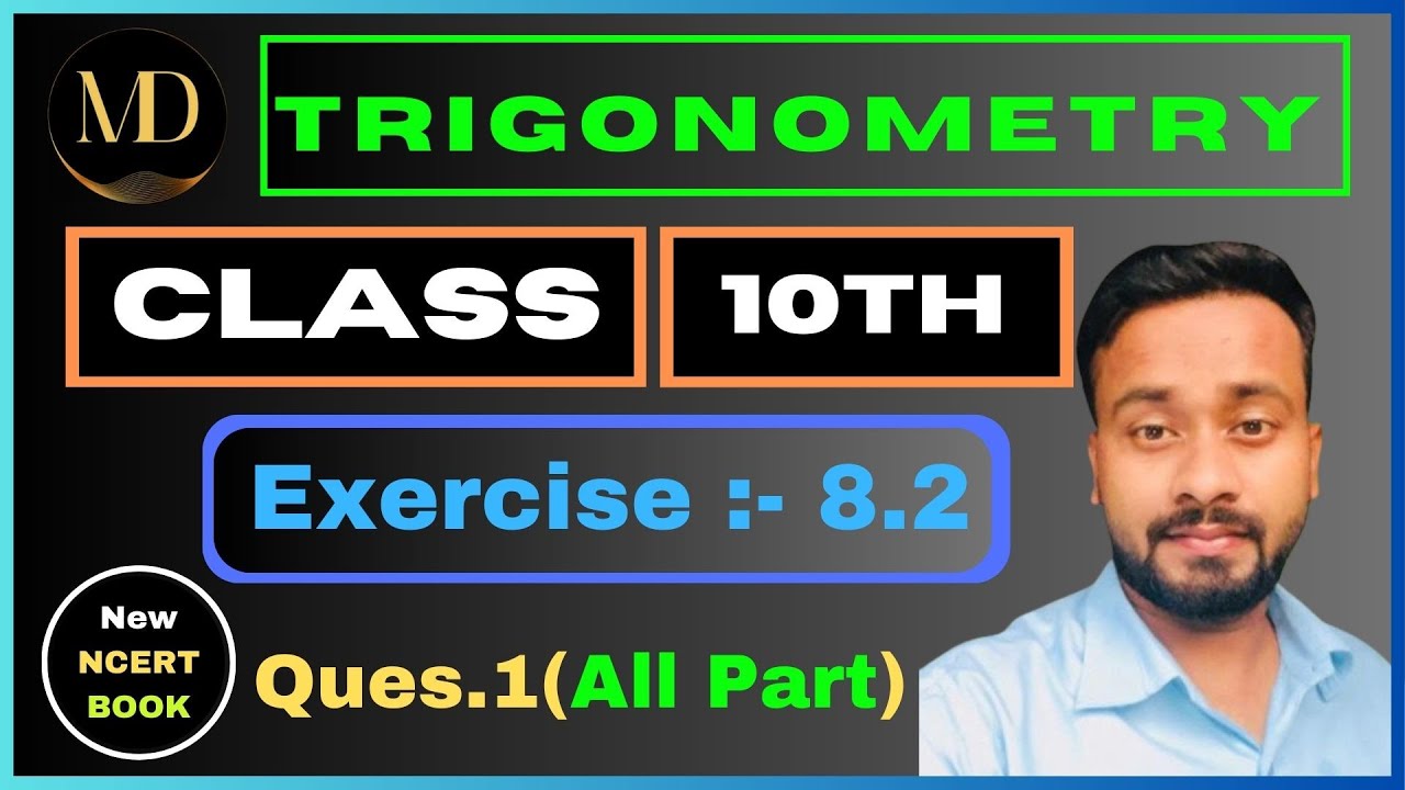 Trigonometry | Class 10 Maths | EX 8.2 Q1 | NEW NCERT Maths | Exercise ...