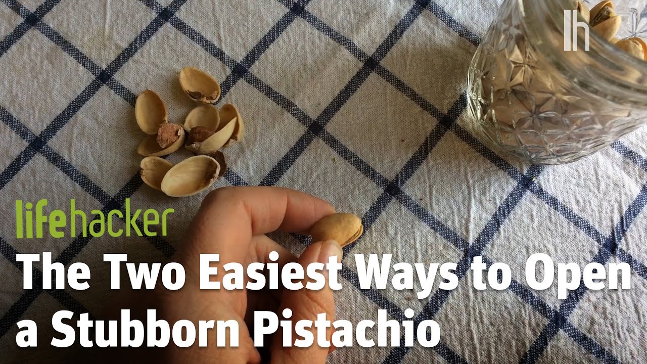 The Easiest Ways to Open a Stubborn Pistachio - YouTube