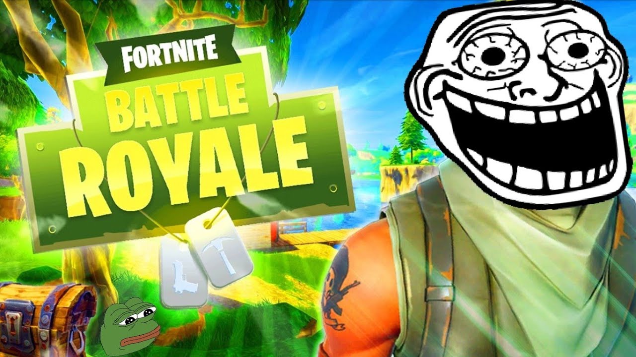 FORTNITE 5 minutes of TROLLING!! - YouTube