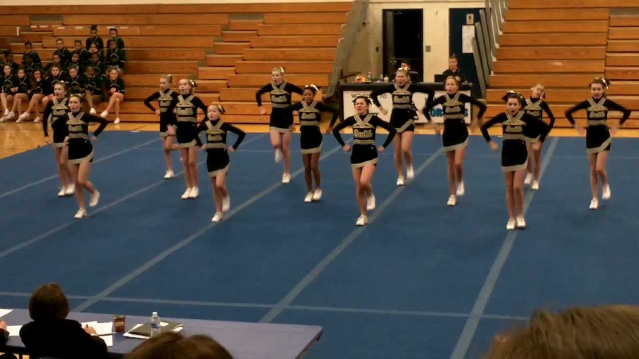 Smith Middle School Cheerleading 2013 Round 2 - YouTube