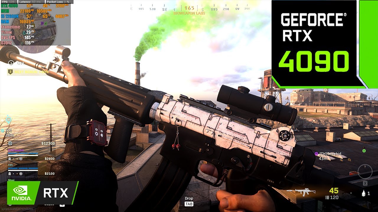 Call of Duty Warzone | RTX 4090 24GB ( 4K Maximum Settings RTX ON ...